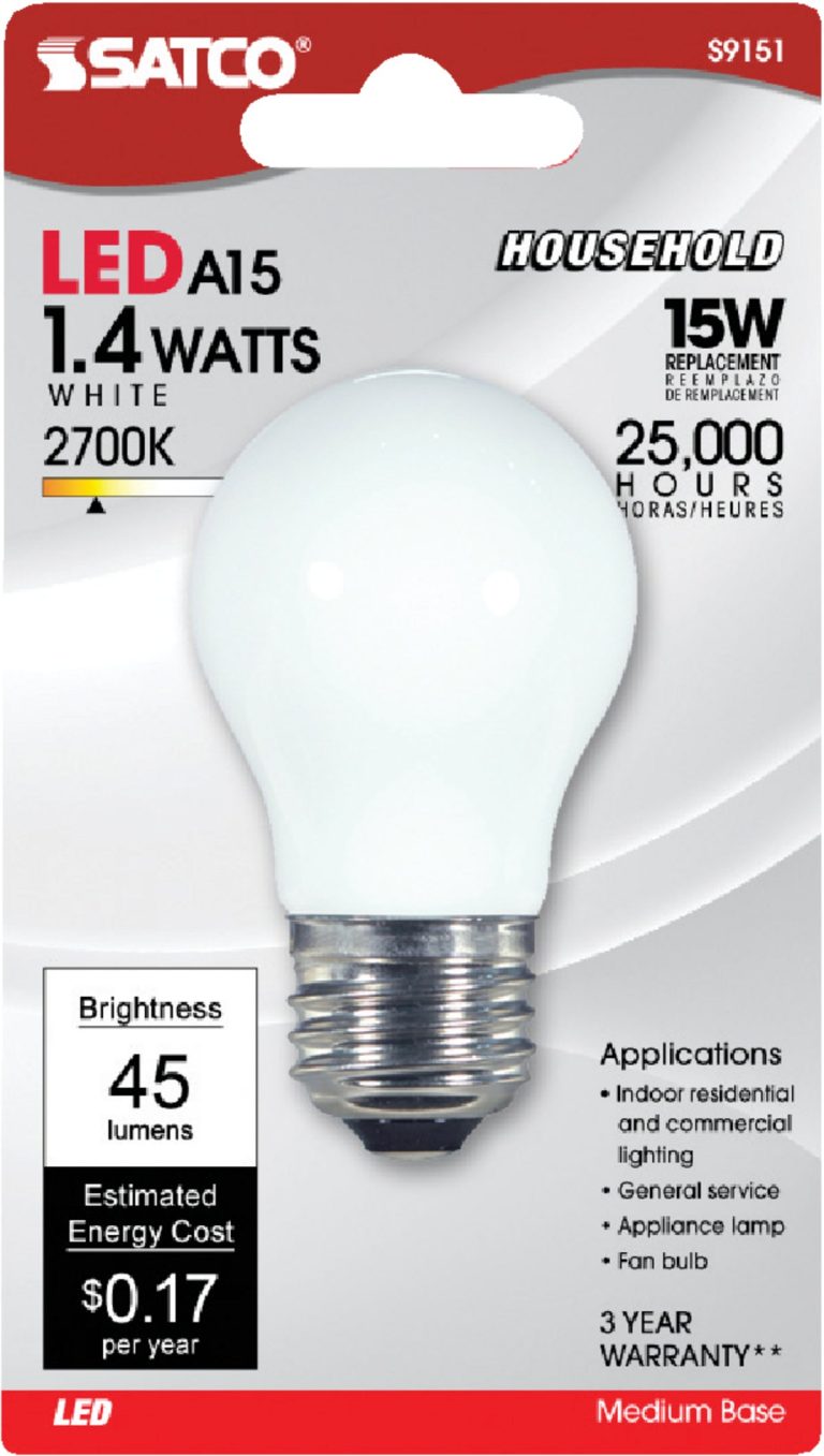 A15 Bulbs: Your Guide to Sizes, Types, and the Best Places to Buy ...