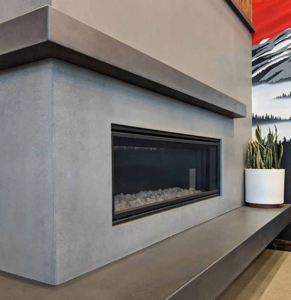 Concrete Fireplace Ideas: Design Inspiration & Installation Guide ...