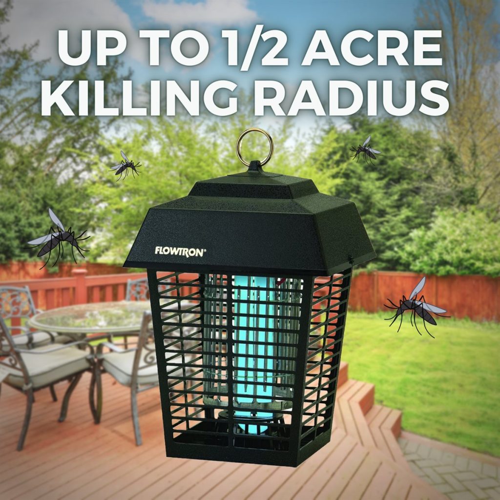 Flowtron Electric Bug Zapper Review: Conquer Outdoor Pests (1/2 to 2 ...