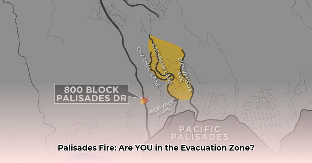 Palisades Fire Evacuations: Find Your Zone & Get Official Updates Now ...