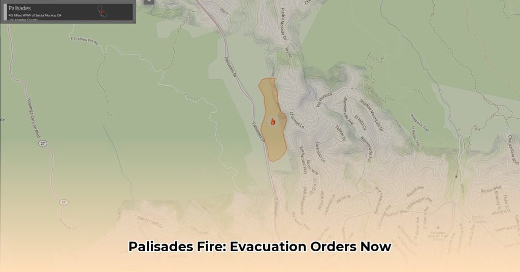 Real-Time Palisades Fire Map & Evacuation Updates (2025) - Wave Sold