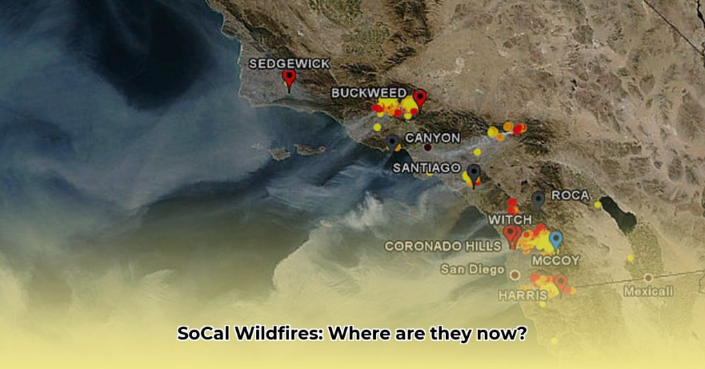Southern California Wildfire Map: Live Updates & Incident Details ...
