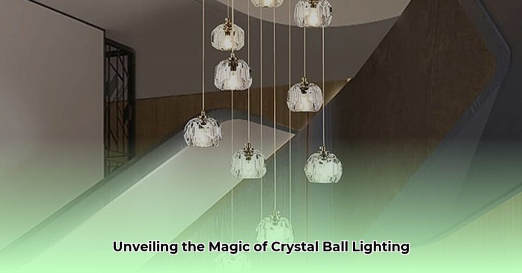 Crystal Ball Lighting Fixtures: A Comprehensive Guide - Wave Sold