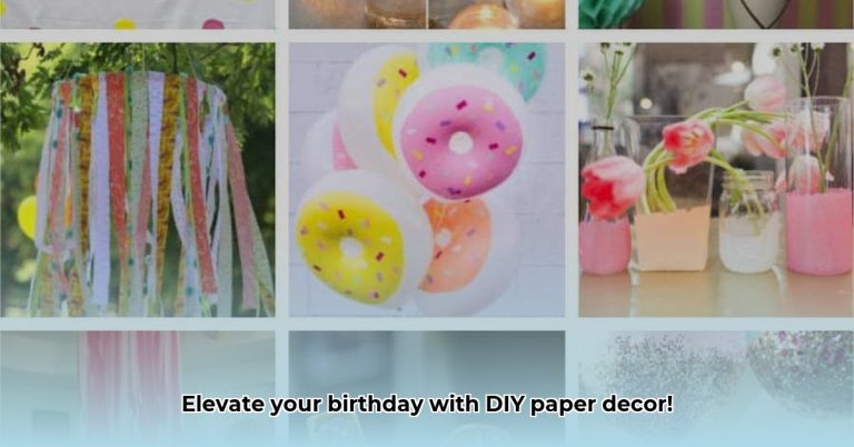 DIY Paper Birthday Decorations for Home: Easy & Festive Ideas - Wave Sold
