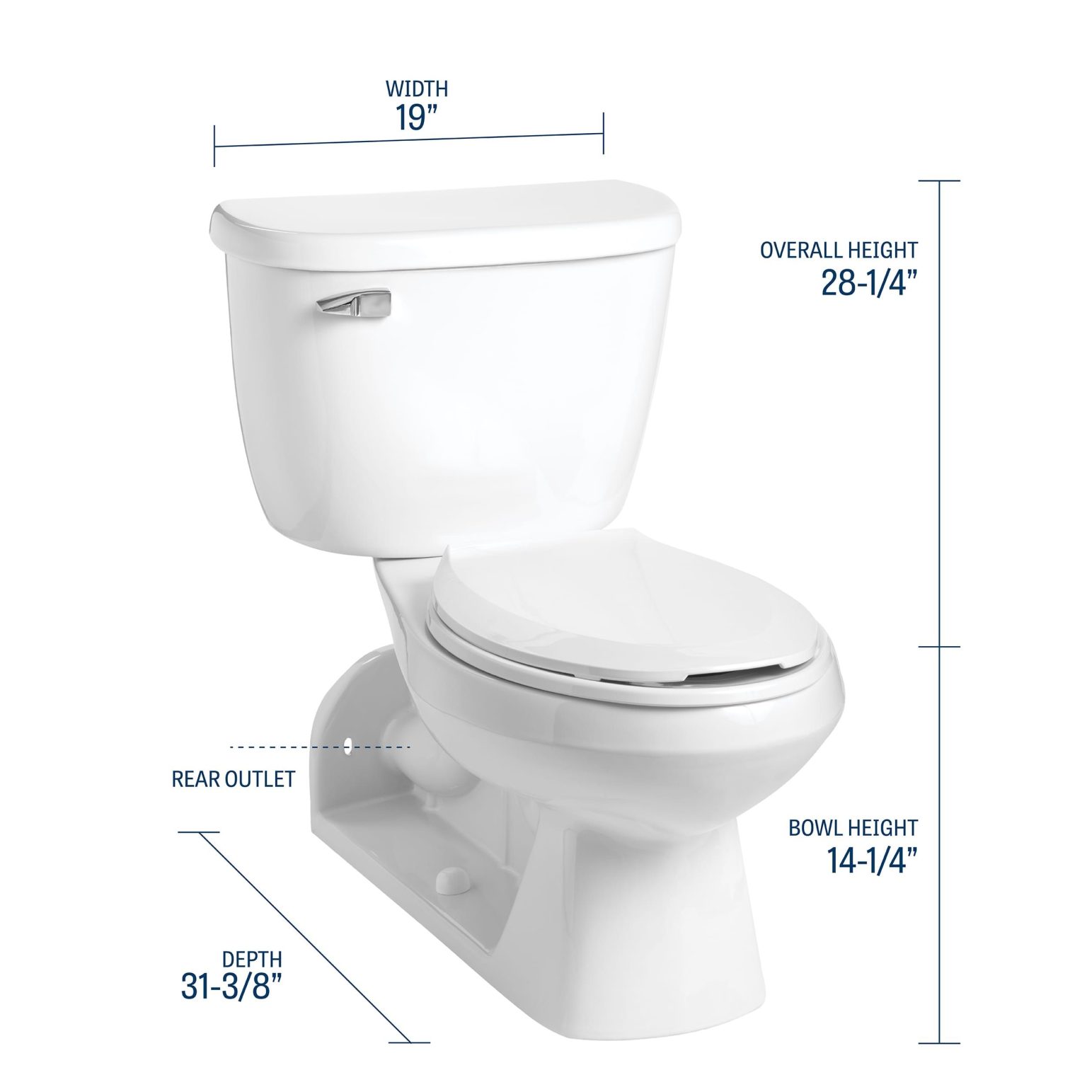 Rear Discharge Toilet: A Comprehensive Guide - Wave Sold