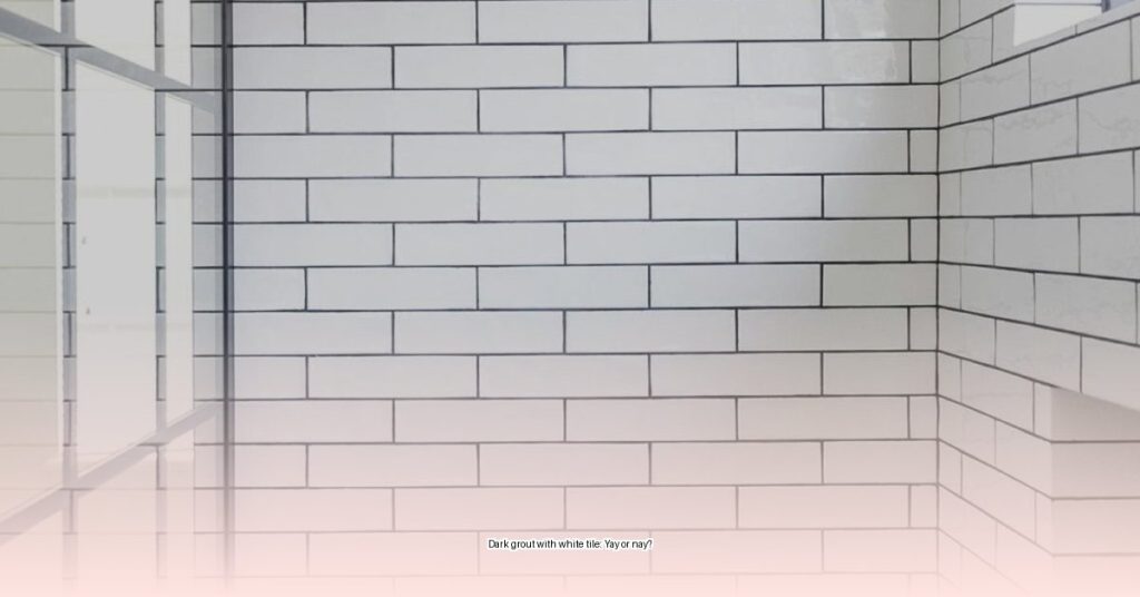 White Tile Dark Grout: A Design Guide with Pros, Cons & Inspiration ...