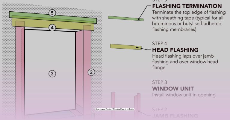 Ultimate Guide to Window Flashing: Installation, Materials ...