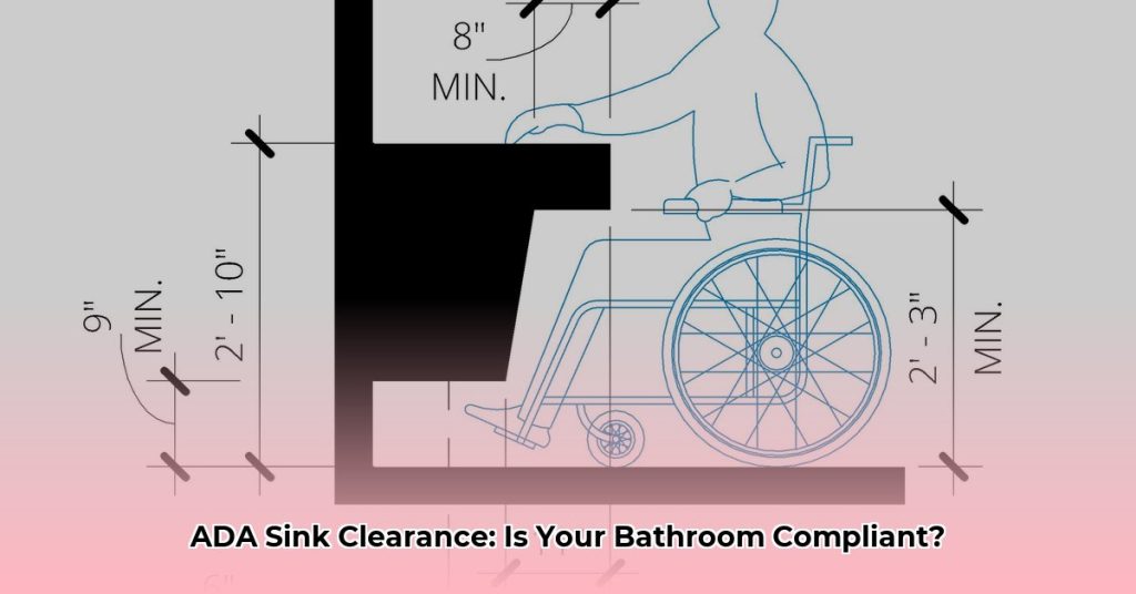 ADA Sink Clearance Requirements: A Comprehensive Guide - Wave Sold