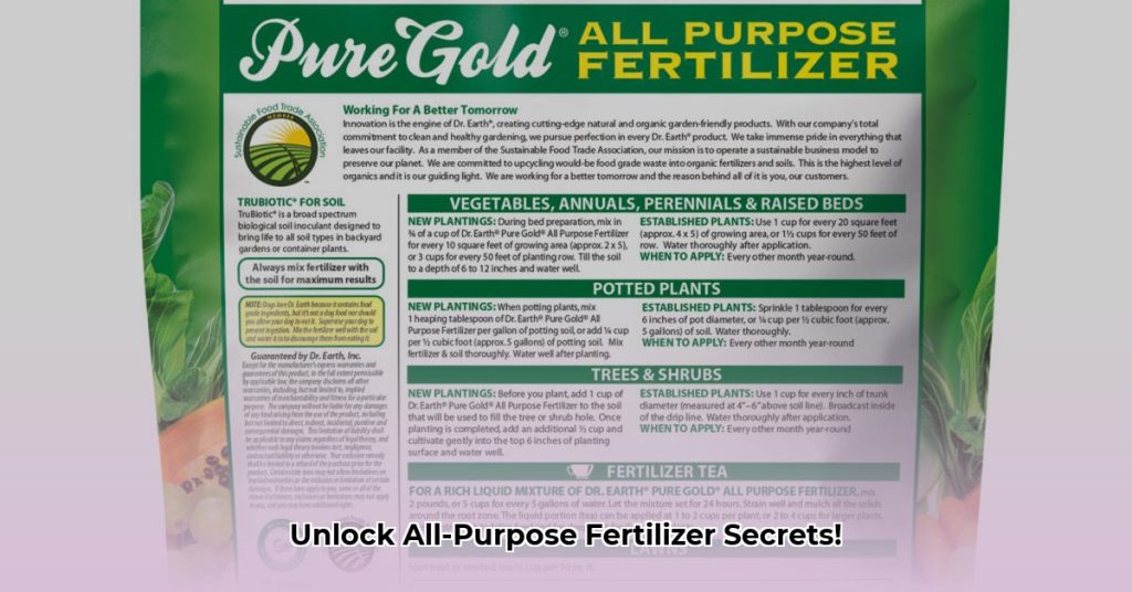 All-Purpose Fertilizer: A Comprehensive Guide - Wave Sold