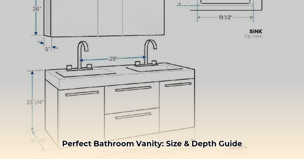 Bathroom Counter Depth: Standard Sizes and Choosing the Right Vanity ...