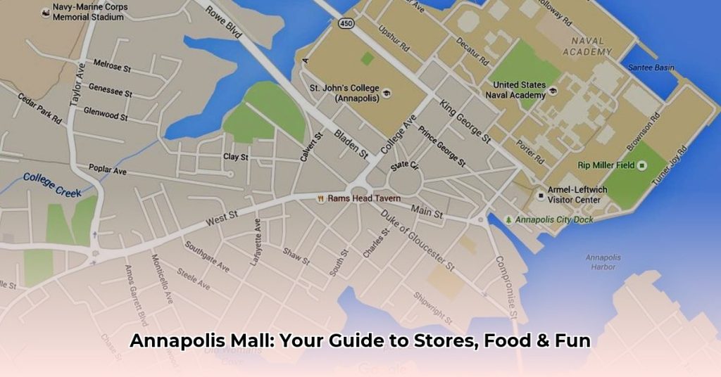 Annapolis Mall Map & Directory: Find Stores, Restaurants & More - Wave Sold