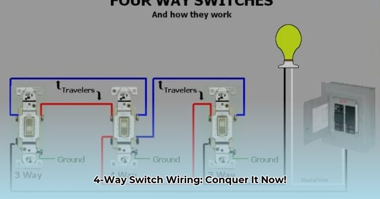 How to Wire a Four-Way Switch: A Complete Guide with Diagrams - Wave Sold
