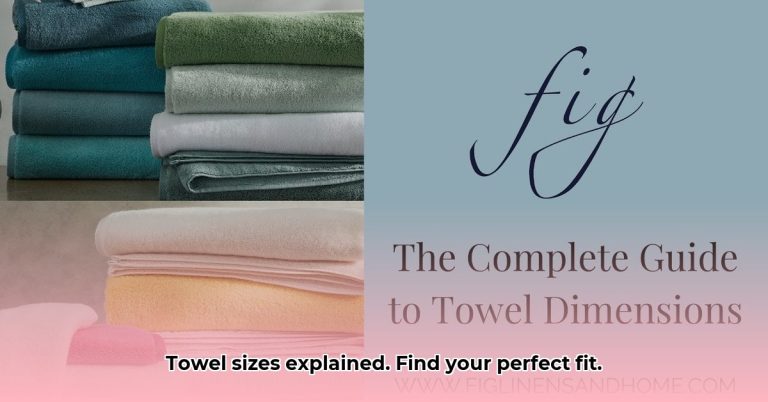 Bath Towel Measurements: A Complete Guide to Choosing the Right Size ...