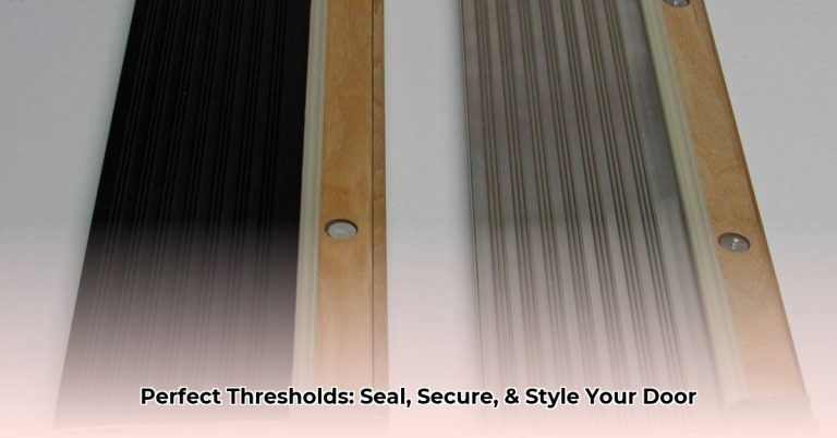 Exterior Door Thresholds: A Complete Guide to Choosing & Installing ...
