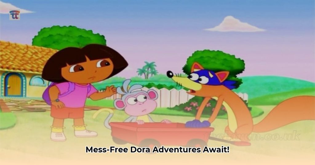 Dora the Explorer Wipe-Off Fun: Safe & Mess-Free Activities for Little ...