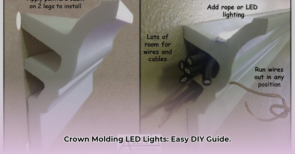 How to Install LED Lights on Crown Molding: A Complete Guide - Wave Sold