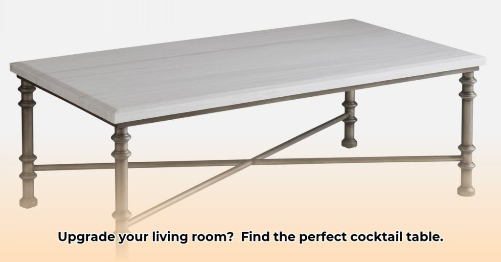 Find the Perfect Rectangular Cocktail Table: 2025 Guide - Wave Sold