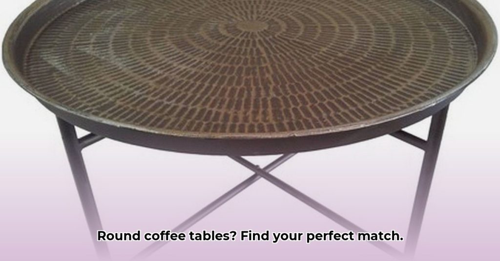 Find the Perfect Round Metal Coffee Table: A Buyer's Guide - Wave Sold