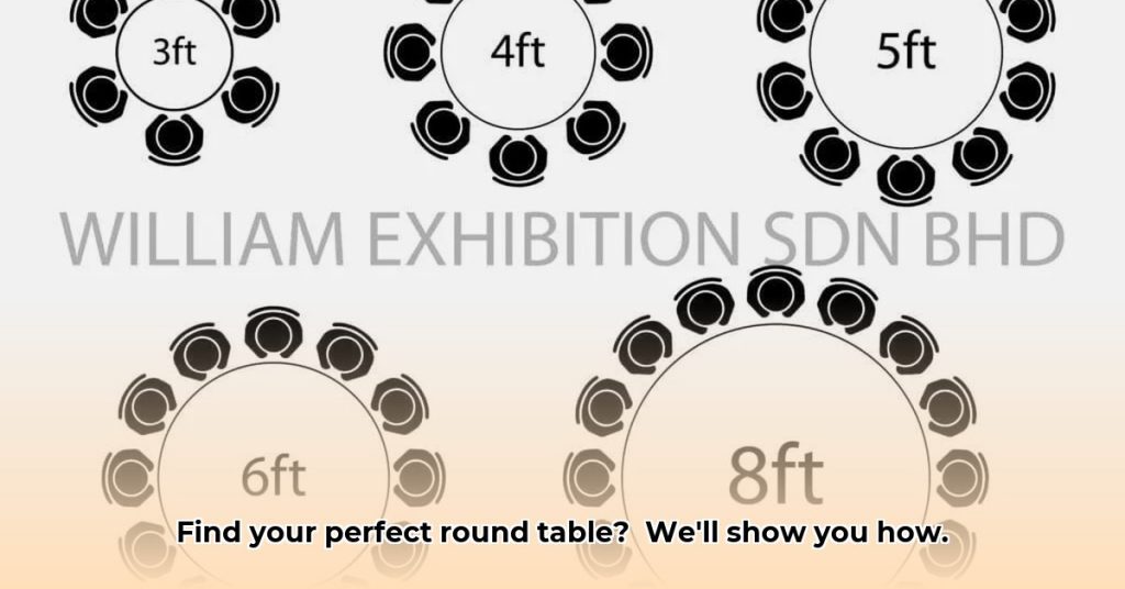 Find Your Perfect Round Table: Size Guide & Expert Tips - Wave Sold