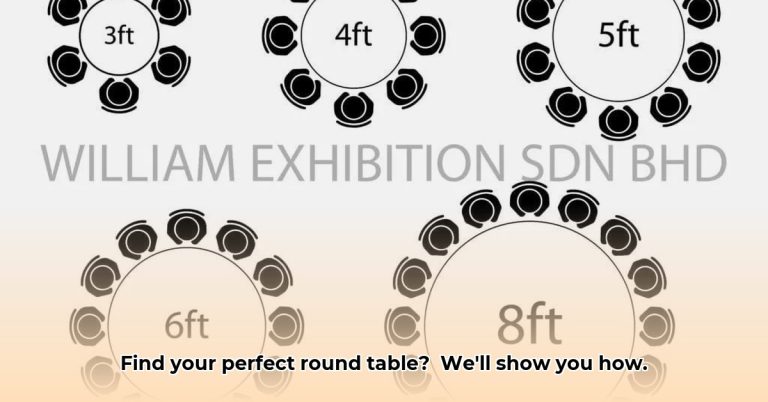 Find Your Perfect Round Table: Size Guide & Expert Tips - Wave Sold