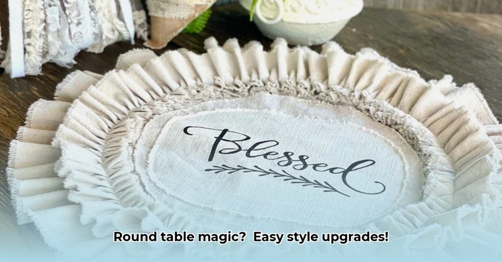 Transform Your Table: Round Table Toppers for Easy Style - Wave Sold