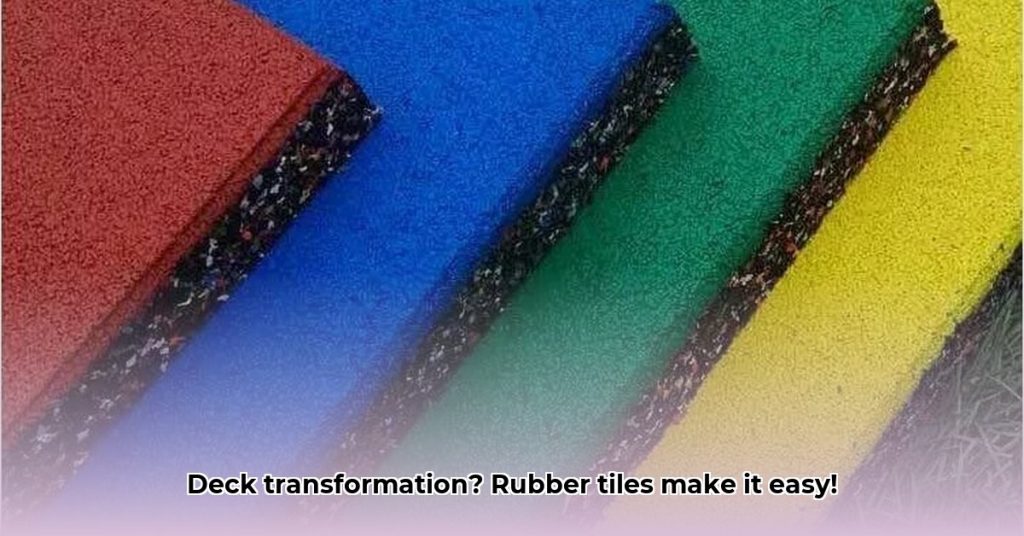 Transform Your Deck: Rubber Deck Tiles Guide - Wave Sold
