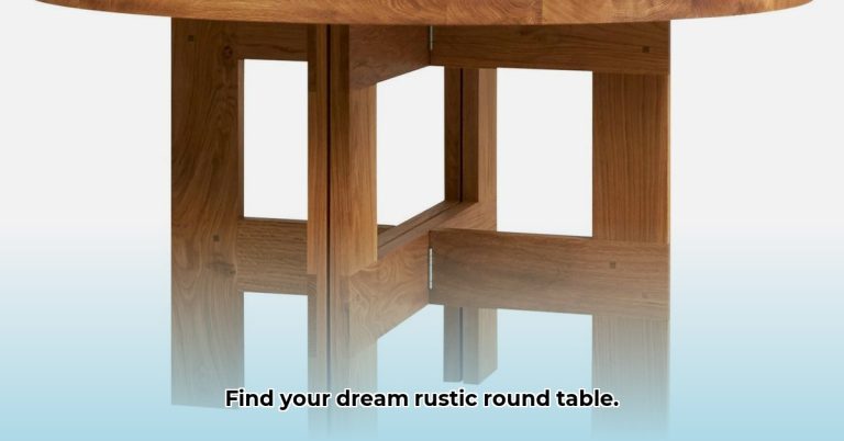 Find Your Perfect Rustic Round Dining Table Now: A Buyer's Guide - Wave ...