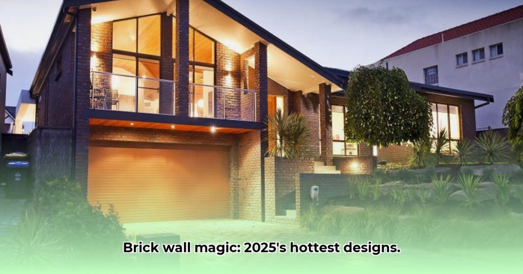 Transform Your Front House: Modern Brick Wall Designs 2025 - Wave Sold