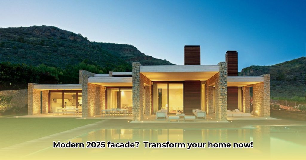 Transform Your Curb Appeal: Modern House Facade Home Design 2025 - Wave ...