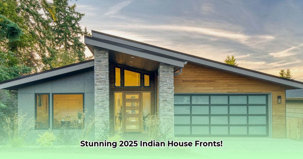 Modern Indian House Front Designs: 2025 Trends & Styles - Wave Sold