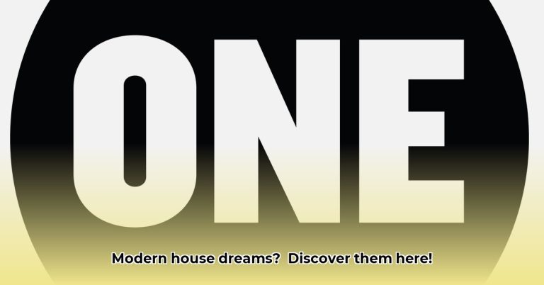 Discover One Story Modern House Design: Ultimate Guide 2024 - Wave Sold