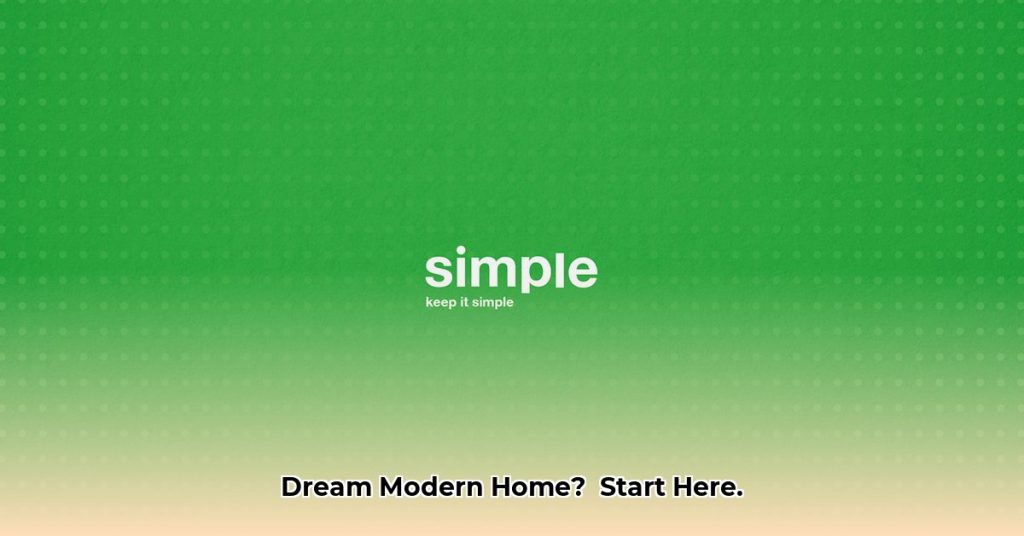 Design Your Simple Modern House: Ultimate Guide - Wave Sold