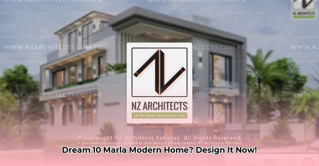 Design Your Simple Modern 10 Marla House: A Step-by-Step Guide - Wave Sold