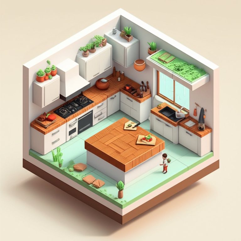 Kitchen Counter Corner Ideas: Style Your Awkward Angles Now - Wave Sold